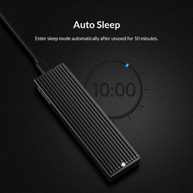 Promo Glo - Orico Adaptor Enclosure Ngff M.2 Ssd To Usb 3.1 Type C - M2pf-c3 Warna Hitam Diskon ...