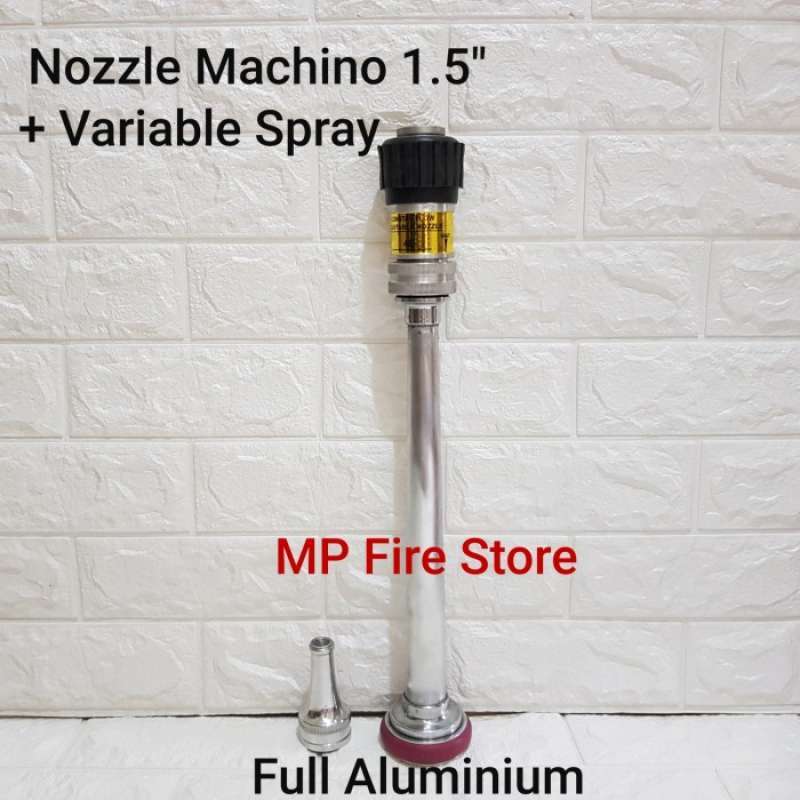 Promo Fire Jet Nozzle Machino 1.5 in Pemadam Full Aluminium + Variable ...