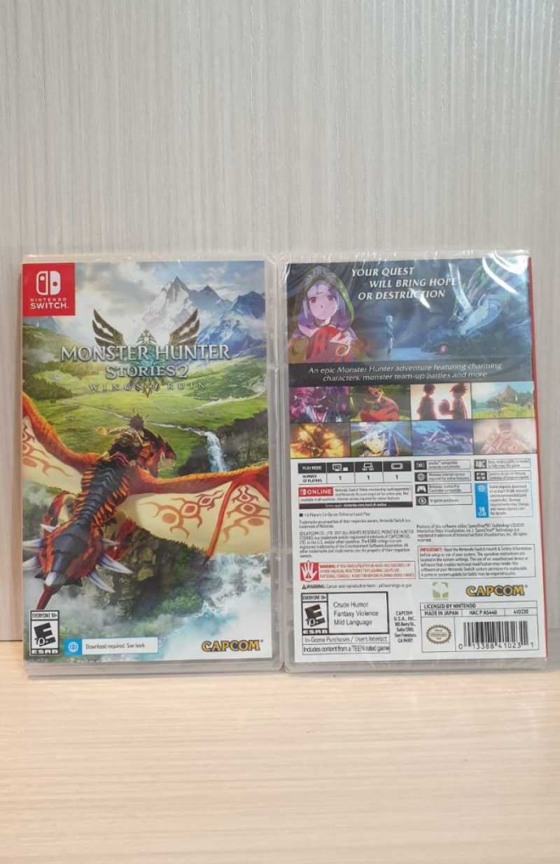 Jual Nintendo Switch Monster Hunter Stories 2 Wings Of Ruin di Seller Silvanna - Kapuk Muara ...