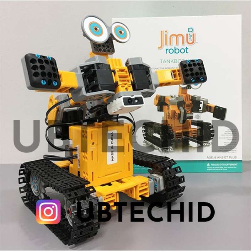 Jual Mainan edukasi/Robot education coding Jimu Tankbot/STEAM Robot di ...