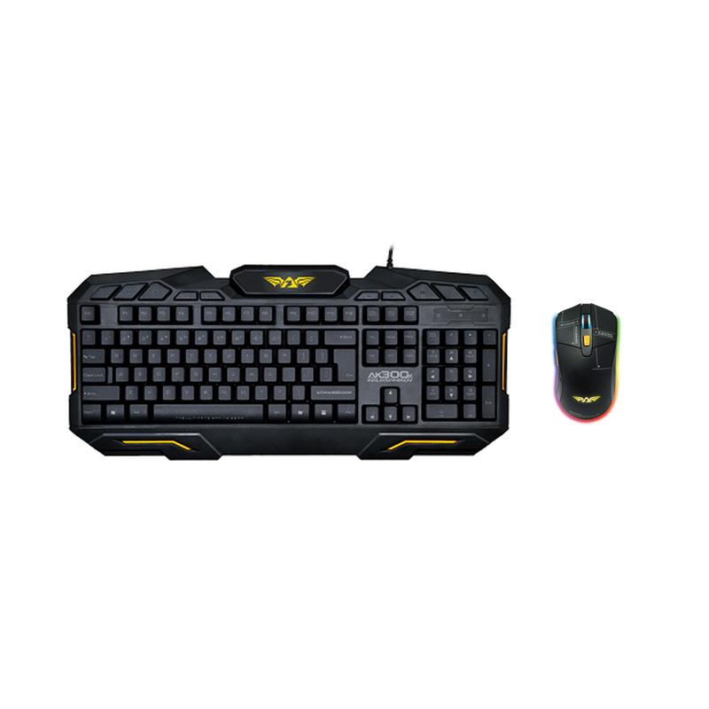 Jual Armaggeddon AK300x Keyboard Gaming Combo With Mouse Scorpion [5 ...