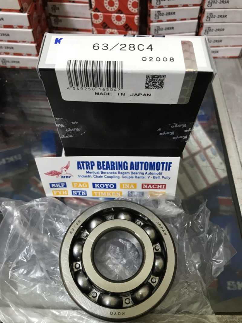 Jual Ball Bearing 63/28 C4 Koyo Japan Original High Speed Di Seller ...