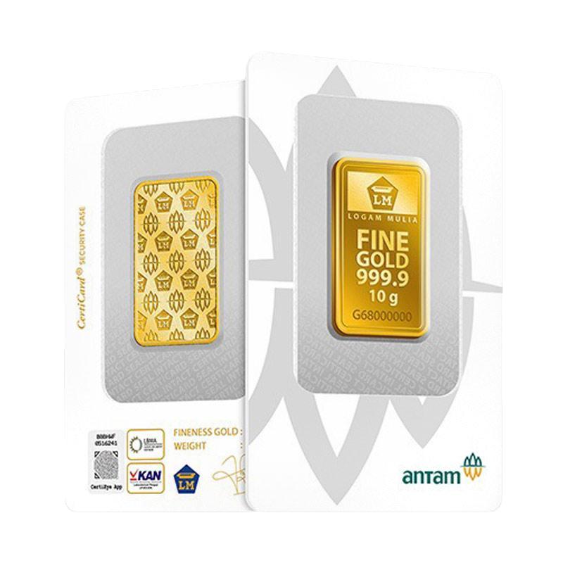 Jual Antam Logam Mulia [10 gram/ Certicard] di Seller TOKO SEJAHTERA ...