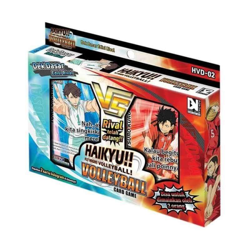 Jual Haikyu!! Card Game Hvd 02: Dek Dasar Edisi Rival, Bahasa di Seller ...