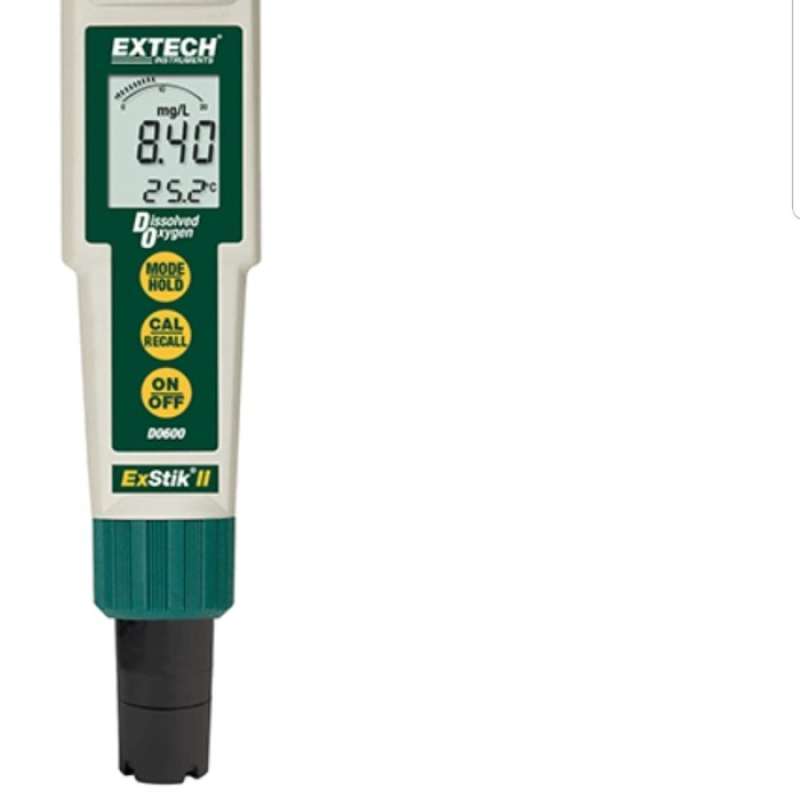 Jual Waterproof Exstikâ® Ii Dissolved Oxygen Meter : Do600 Extech Di ...