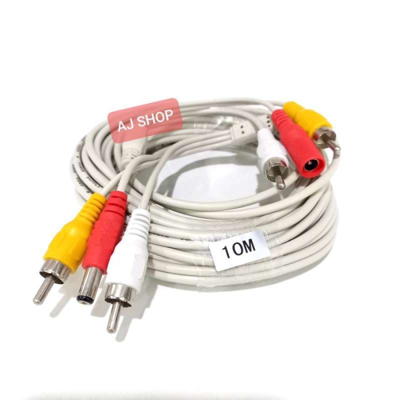 Jual Tahun ini aja kak KABEL CCTV 10 METER Kabel Jadi Camera CCTV 10m ...