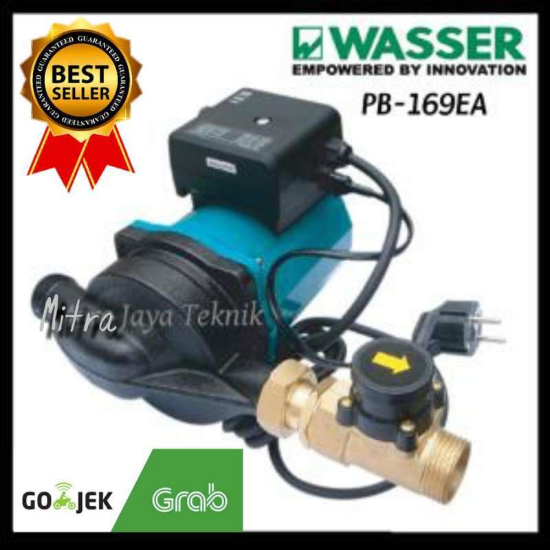 Jual Pompa Boster Wasser PB-169EA Pompa Dorong Booster 3 Speed Pompa ...