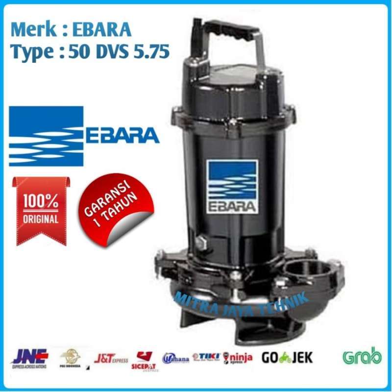Jual Pompa Celup Pompa Air Kotor Ebara 50DVS5.75 1hp 3phase Manual Pompa di Seller Mitra Jaya ...