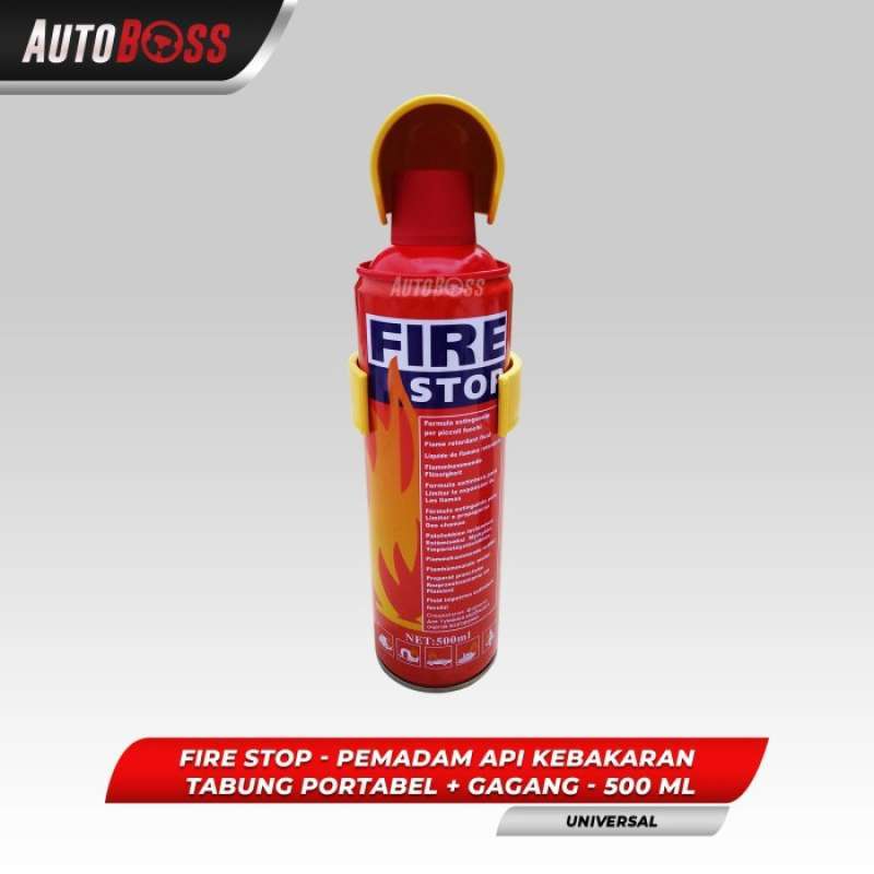 Jual Fire Stop - Pemadam Api Kebakaran Mobil Portabel 500 ML + Bracket ...