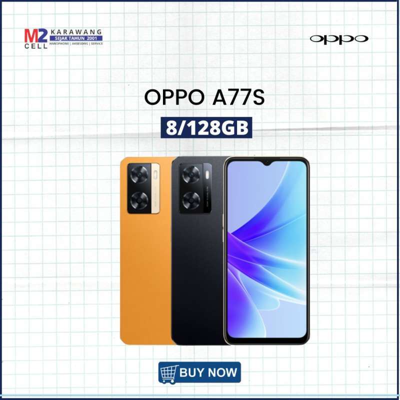 Jual Oppo A77s 8/128 Gb [garansi Resmi] Di Seller M2 Cell Official Store - M2 Cell - Kab ...
