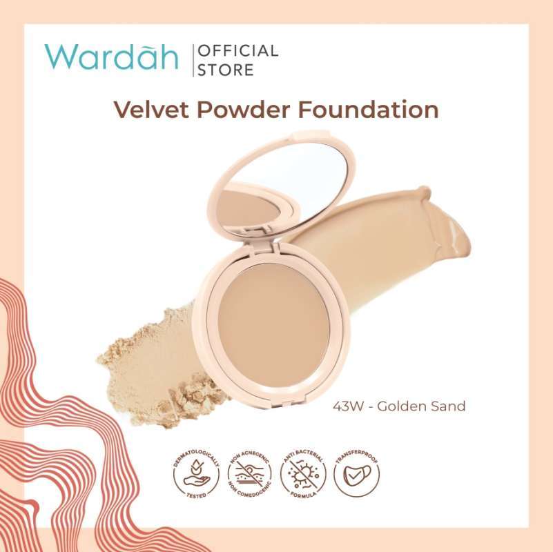 Promo Wardah Colorfit Velvet Powder Foundation 11 g - Bedak Matte ...