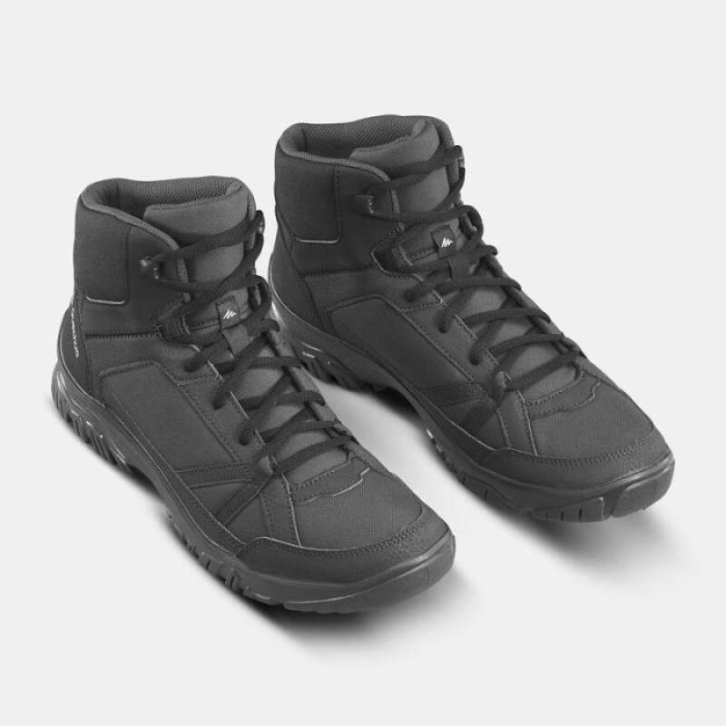 Jual Sepatu Gunung Hiking Pria Mh100 Mid country walking - quechua di ...