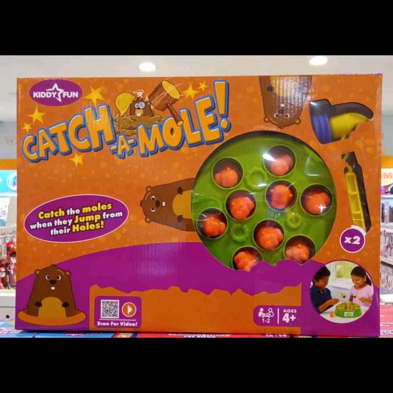 Jual Family fun game catch a mole board game kiddy fun di Seller ...