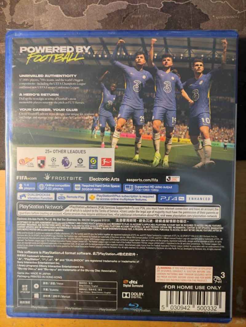 Promo Kaset Bd Blu Ray Games Ps4 - Fifa 22 Diskon 34% Di Seller Kyuuden ...