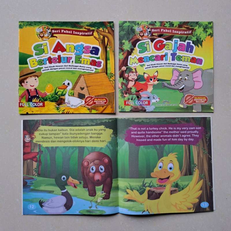 Jual Buku Cerita Anak Bergambar Seri Fabel -Sandro Penuh dengan pesan moral di Seller Toko Alida ...