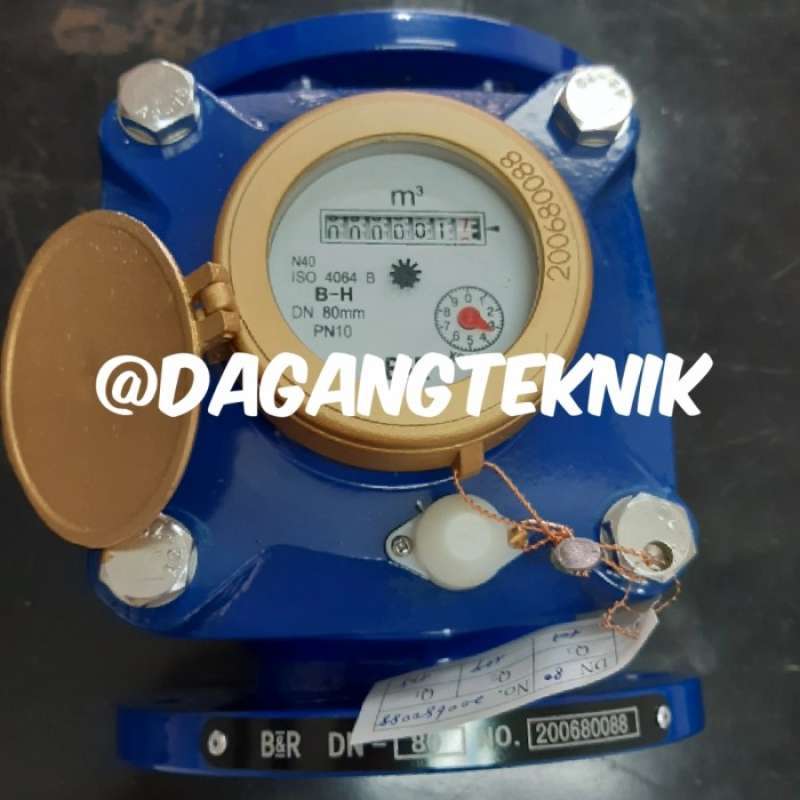 Jual Flow Meter 3 inch / DN 80 100% ORIGINAL Brand BR di Seller Odettee ...