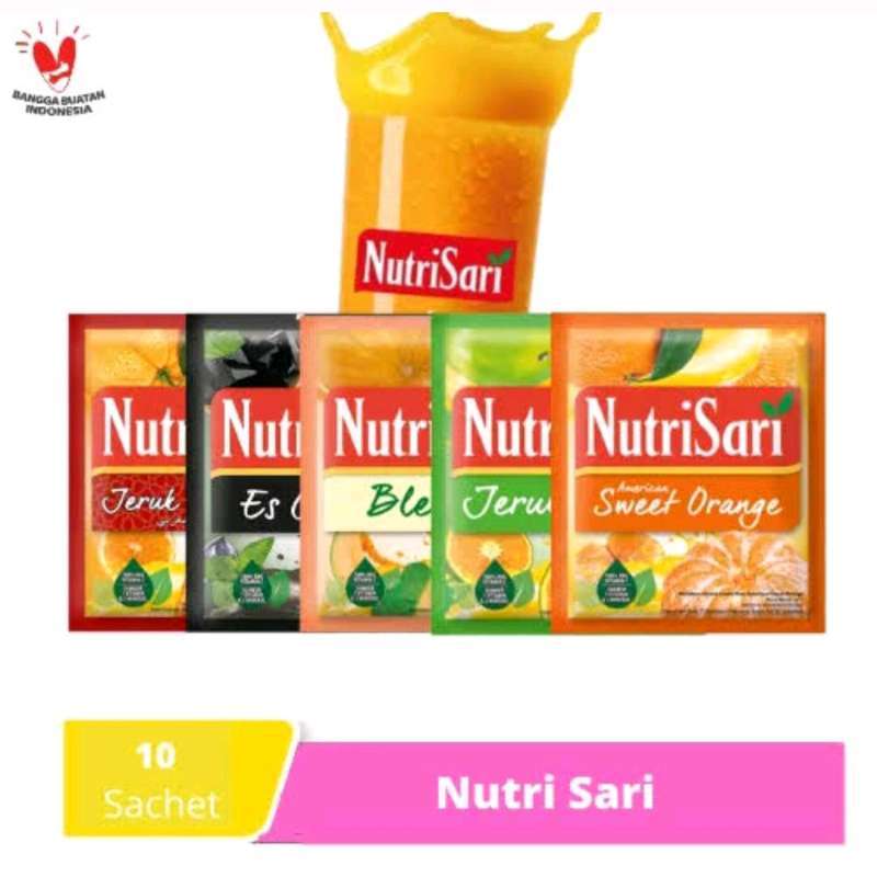 Promo Nutrisari Sachet All Variant (10 sachet x 14g) Diskon 13% di ...