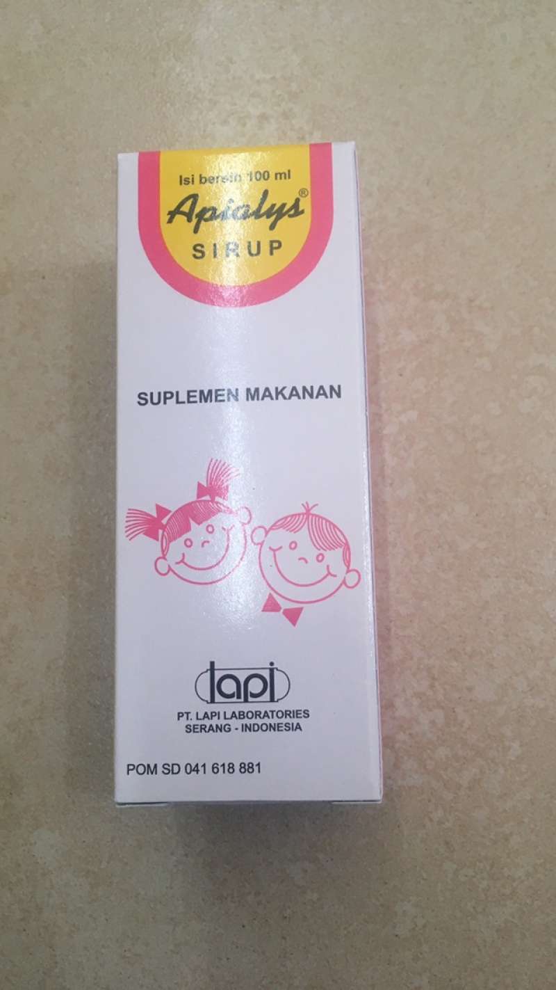 Jual Bulan Ini Aja Kak! Apialys Sirup 1 Botol Isi 100 Ml Bulan Ini Aja ... Jual Bulan Ini Aja Kak! Apialys Sirup 1 Botol Isi 100 Ml Bulan Ini Aja ...