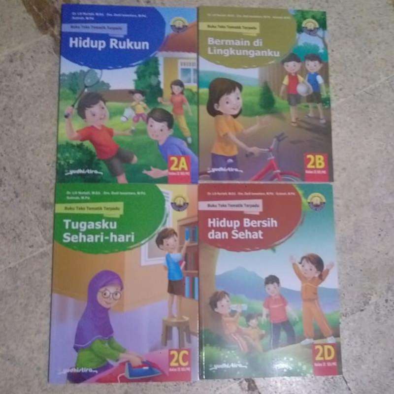 Jual Tematik Kelas 2 Tema 1 - 8 SD K 13 Yudhistira 2A 2B 2C 2D 2E 2F 2G ...