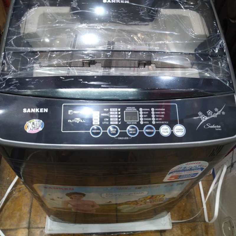 Jual Mesin Cuci Top Loading 1 Tabung Sanken Aws866pp Sakura Series Di Seller Mistcont ...