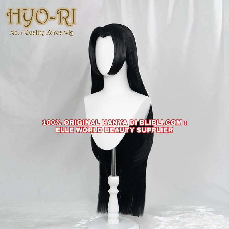 Jual RAMBUT PALSU COSPLAY ANIME FULL WIG BOA HANCOCK ONE PIECE HITAM ...