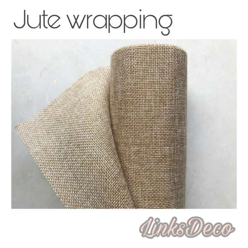 Jual Jute Wrapping Roll / Kain Goni Kain Buket Bunga Di Seller ...