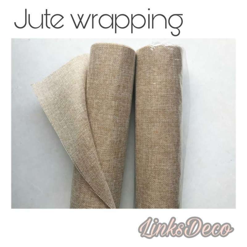 Jual Jute Wrapping Roll / Kain Goni Kain Buket Bunga Di Seller ...