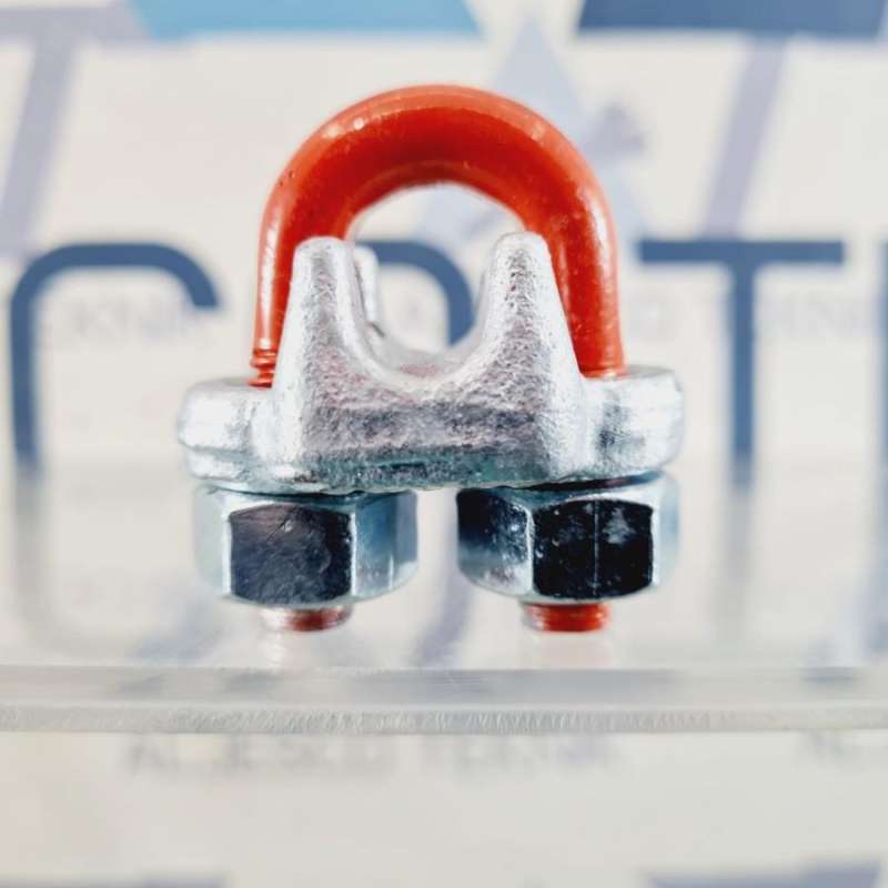 Jual ASANO KLEM SLING HEAVY DUTY 8MM - KUKU MACAN - WIRE ROPE CLIP ...