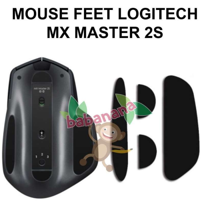 Jual Mouse feet Logitech mx master 2S alas rubber replacement pengganti ...