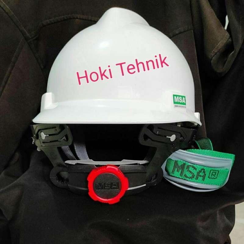 Promo Helmet Safety MSA SNI Helm Proyek Lokal + Fastrack+tali dagu ...