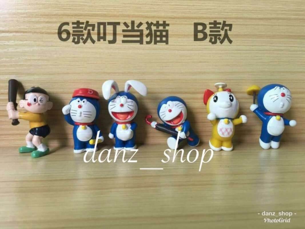 Jual Figure Doraemon Nobita Dorami Set isi 6 Pc di Seller toy kids ...