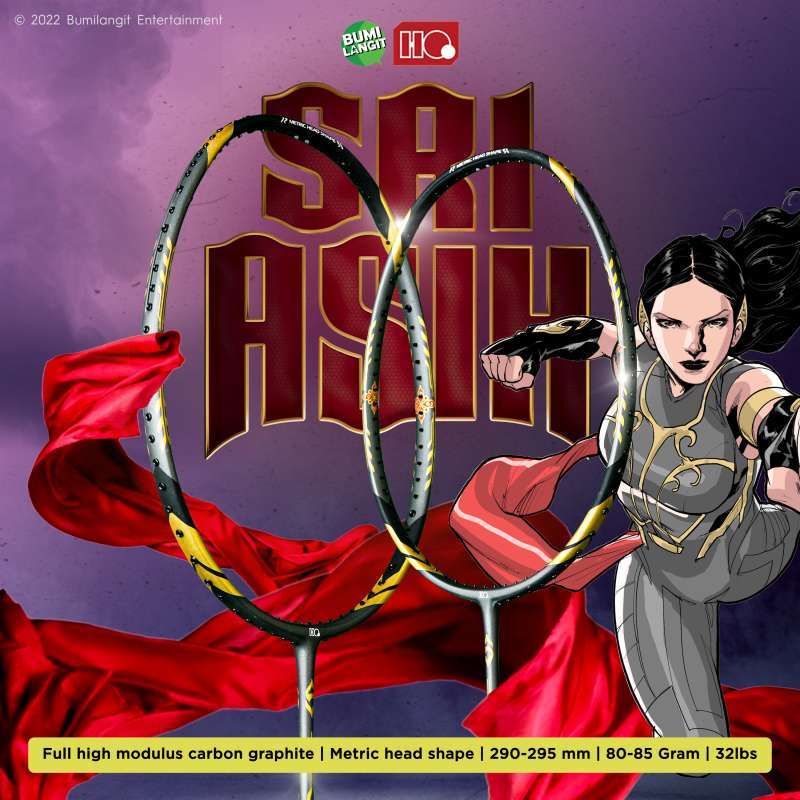 Promo Hi-qua X Bumilangit Raket Badminton Bulutangkis Special Edition ...