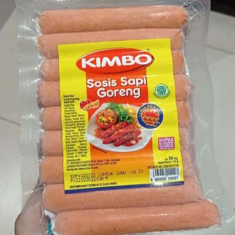 Jual KIMBO SOSIS SAPI GORENG 24S PERBOX di Seller Trikopi - Kota ...
