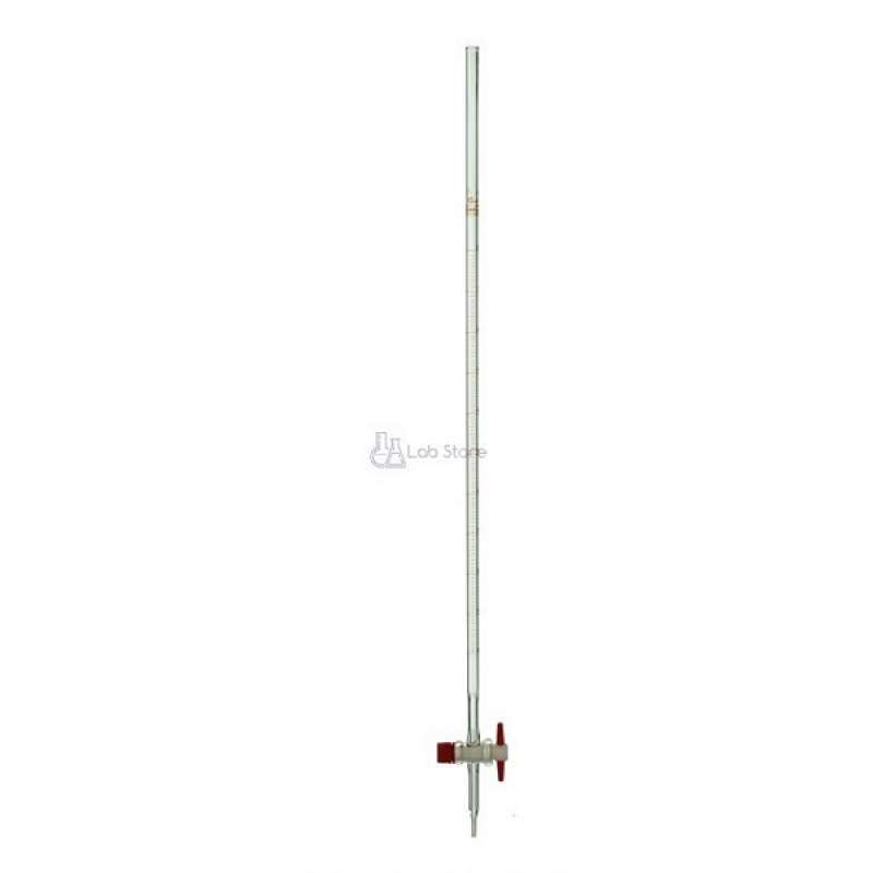Jual Burette Straight Class A Ptfe Buret Lurus Kran Teflon 25ml Clear ...