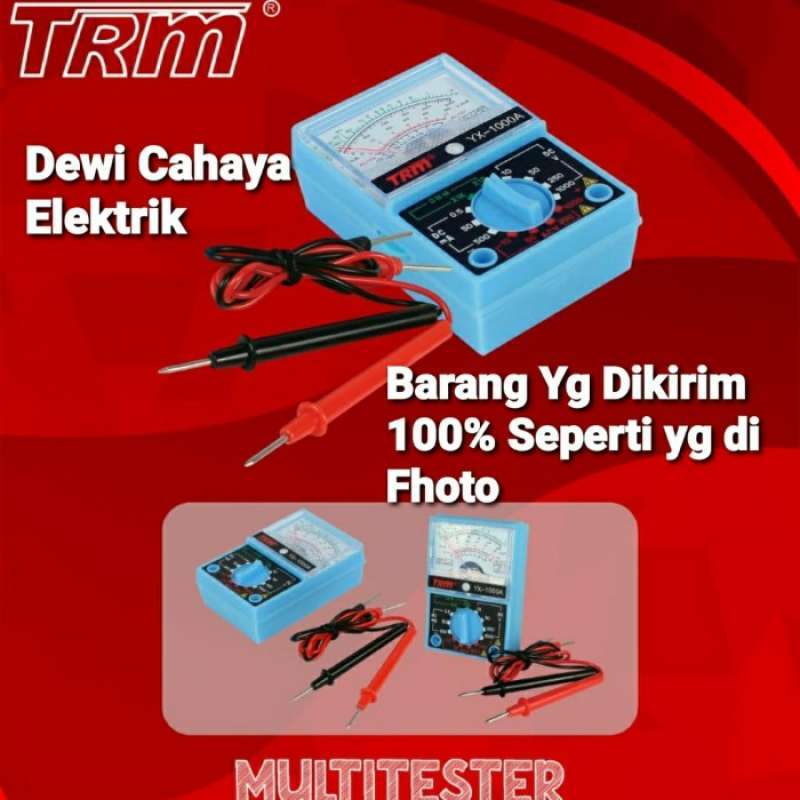 Promo Multitester Analog Mini - Avometer Analog - Multitester KecilYX ...