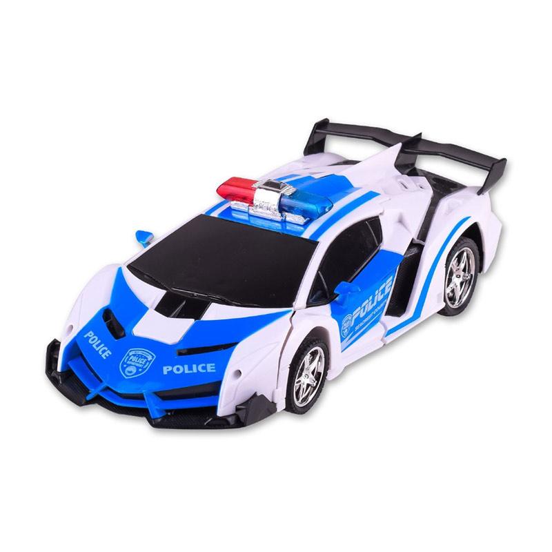 Jual H-IKEA Deformation Car One-Key Transforming Robot Toy Remote ...