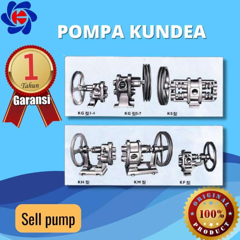 Jual Pompa Kundea Gear Pump KG-1 KG - Stainless di Seller Sell Pump Indonesia - Kota Bekasi ...