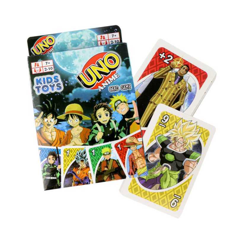 Jual Glo - One Flip! Set Kartu Uno Anime Theme Card Game - Of9 Warna ...