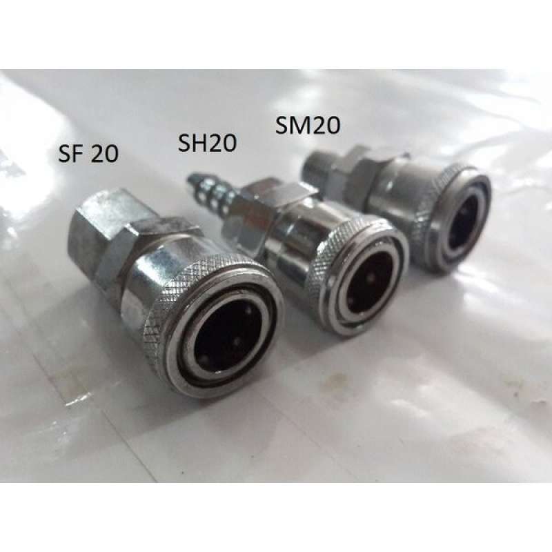 Promo Quick Coupler Sh 20 / Sambung Selang Kompresor Diskon 1% Di ...