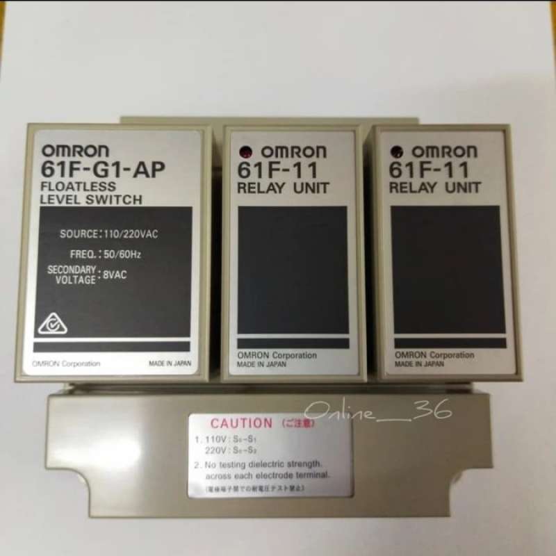 Jual WLC 61F-G1-AP 2 Tangki/water level control made in japan omron ...