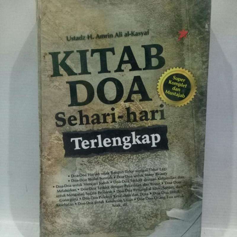 Jual Buku Kitab Doa Sehari-Hari Terlengkap di Seller Toko al el kinan ...