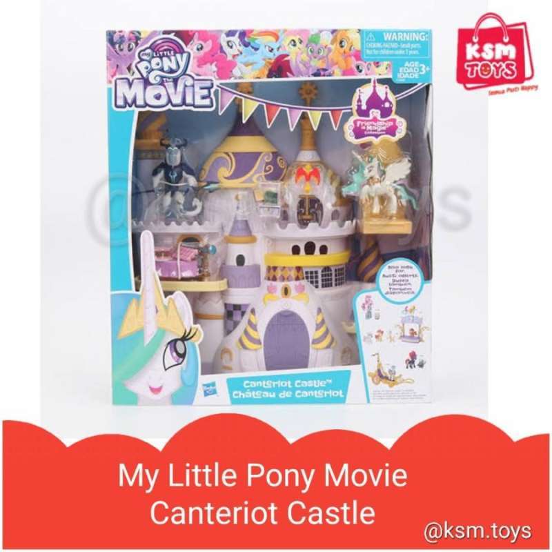 Jual My Little Pony Movie Canterlot Castle figure koleksi di Seller KSM ...