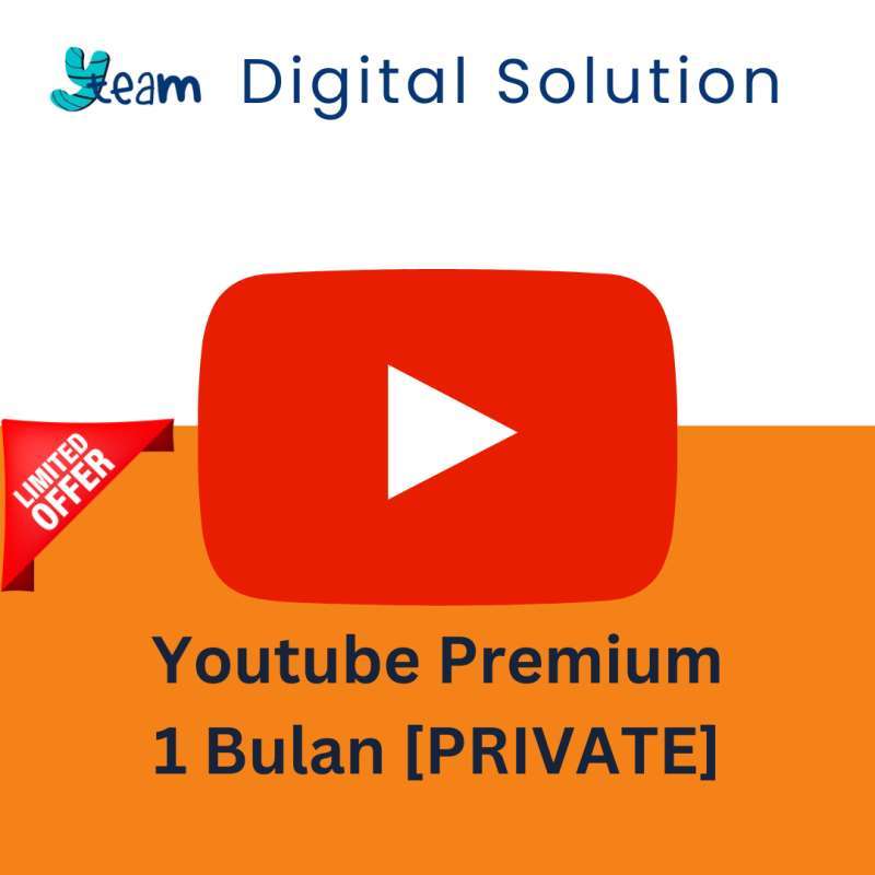 Jual [PROMO] YouTube Premium 1 Bulan Private di Seller YTeam Digital ...