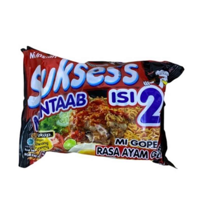 Jual Mie SUKSES's isi 2 Goreng Rasa Ayam Geprek DUS [126g/24pcs] di Seller Dunia chiko - Kota ...