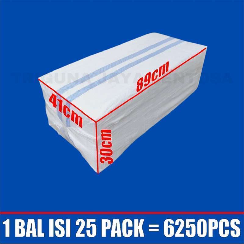 Promo 1ball = 25 Pack X 250 Lembar Kertas Nasi Bungkus Coklat | Uk ...