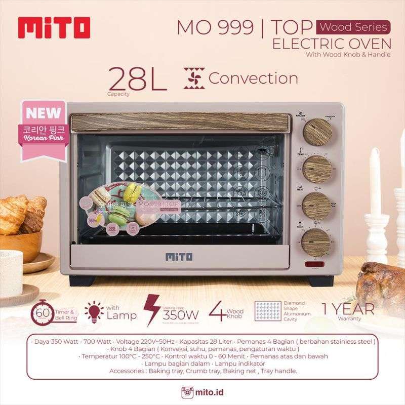 Oven Mito Mitochiba Mo 999 🔥 Garansi Resmi & Harga Terbaru 2026