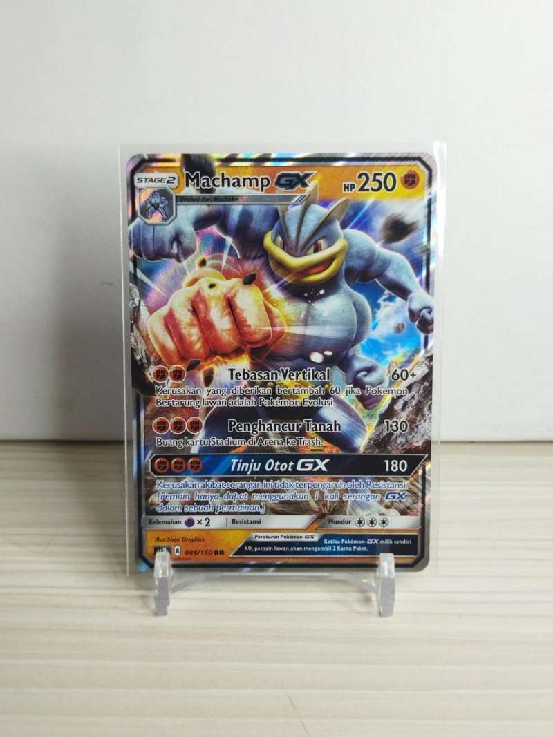 Jual Kartu Pokemon TCG Indonesia Machamp GX RR di Seller SyllogiID ...