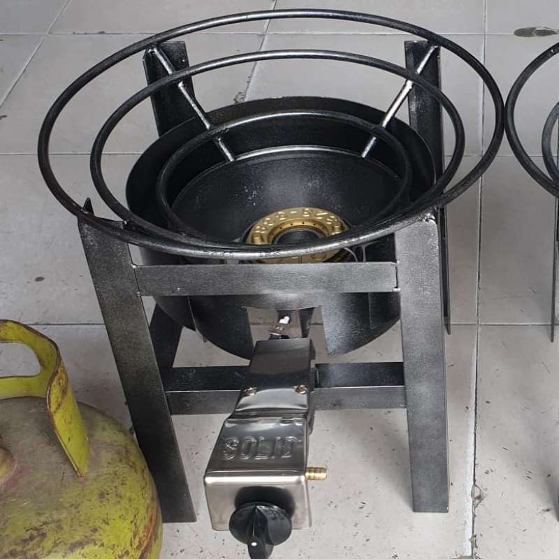 Promo kompor dapur besi hiu tungku solid 338 at / kompor industri ...
