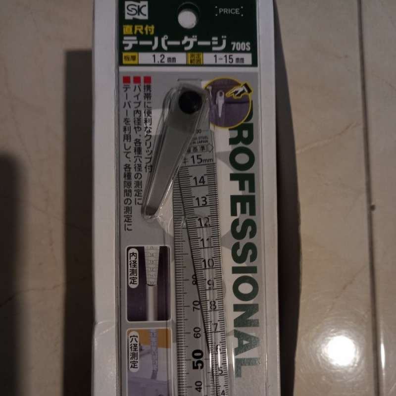 Jual Taper Gauge set TPG700S TPG-700S TPG 700S SK Niigata Seiki ...