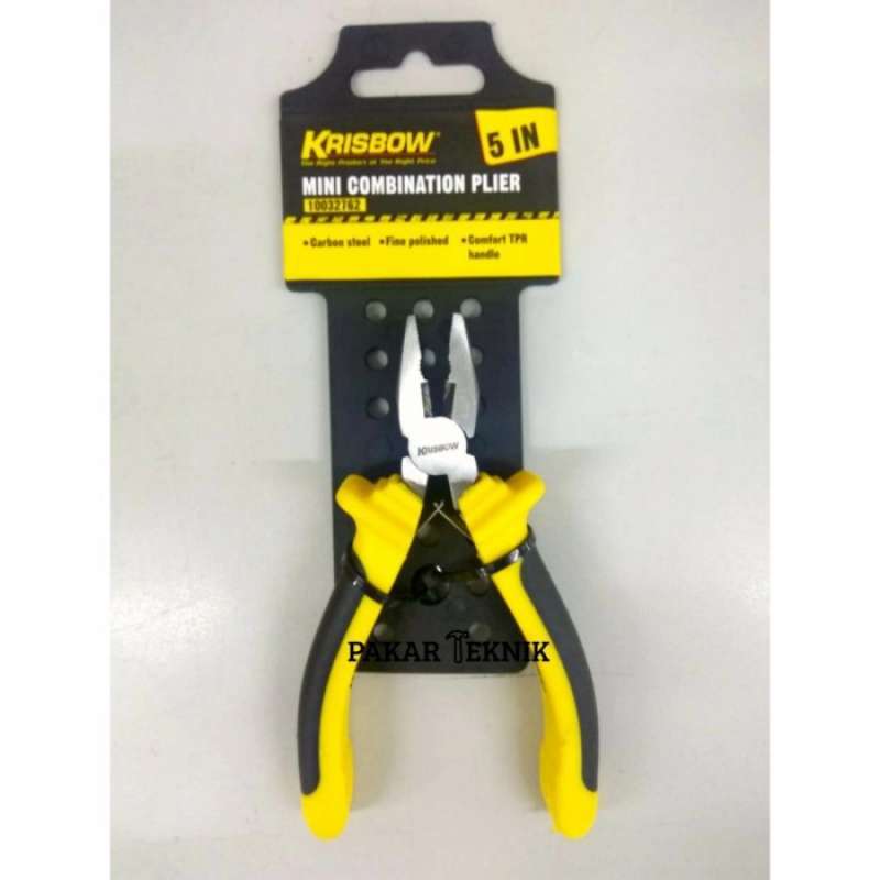Jual Krisbow Mini Combination Plier 5 / Tang Kombinasi Mini 5 Inch Di ...